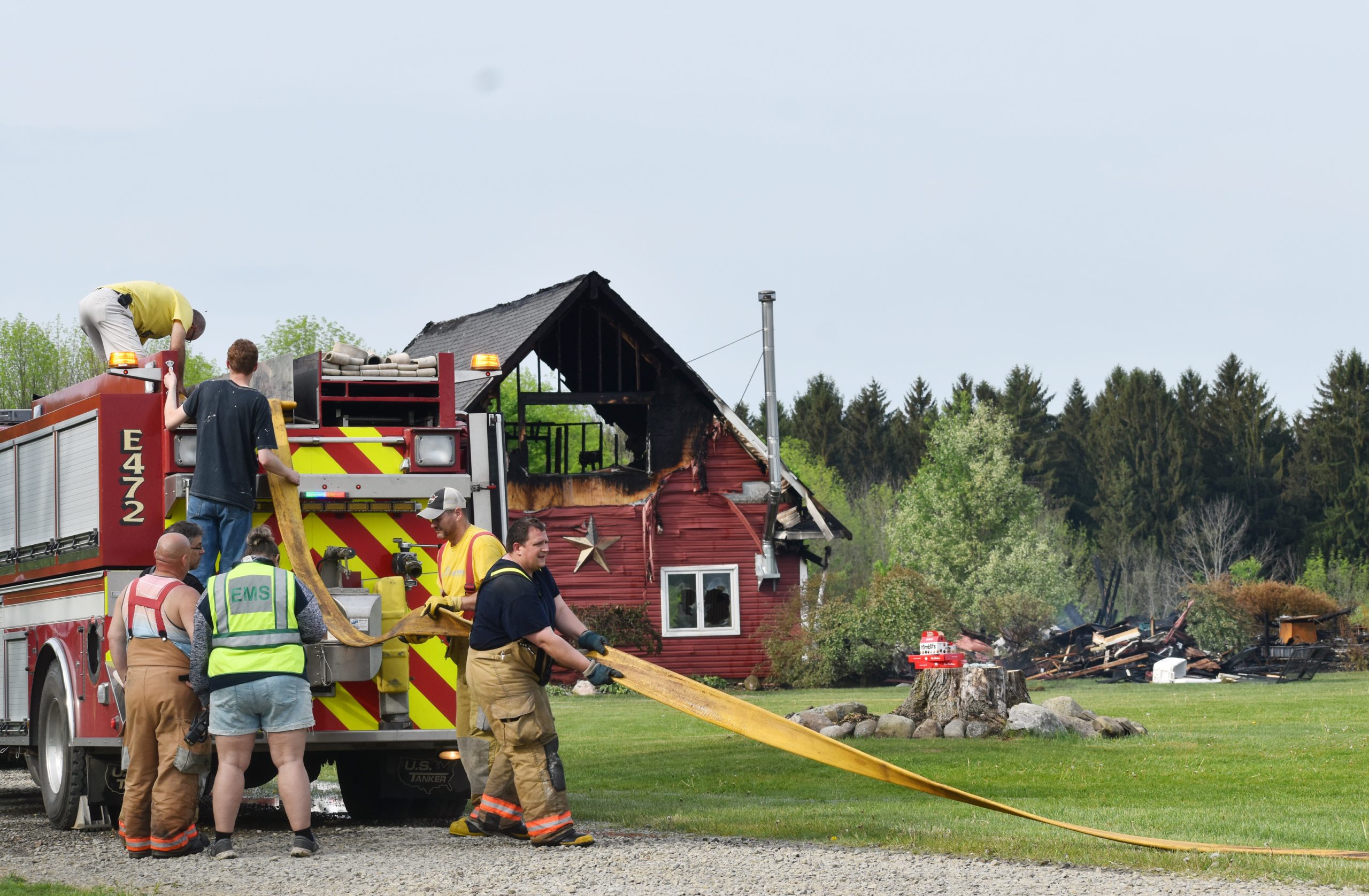 Fire Destroys Home | News, Sports, Jobs - Post Journal